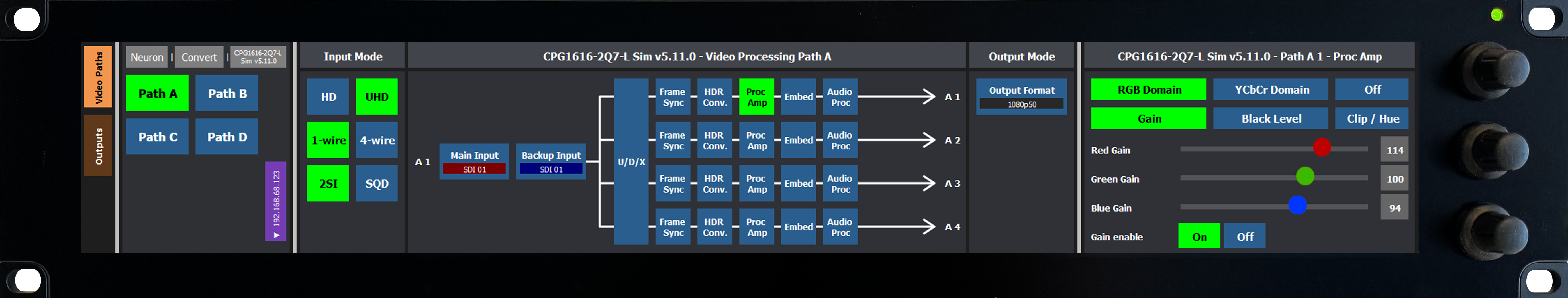Customizable control panels - Cerebrum control panels | EVS